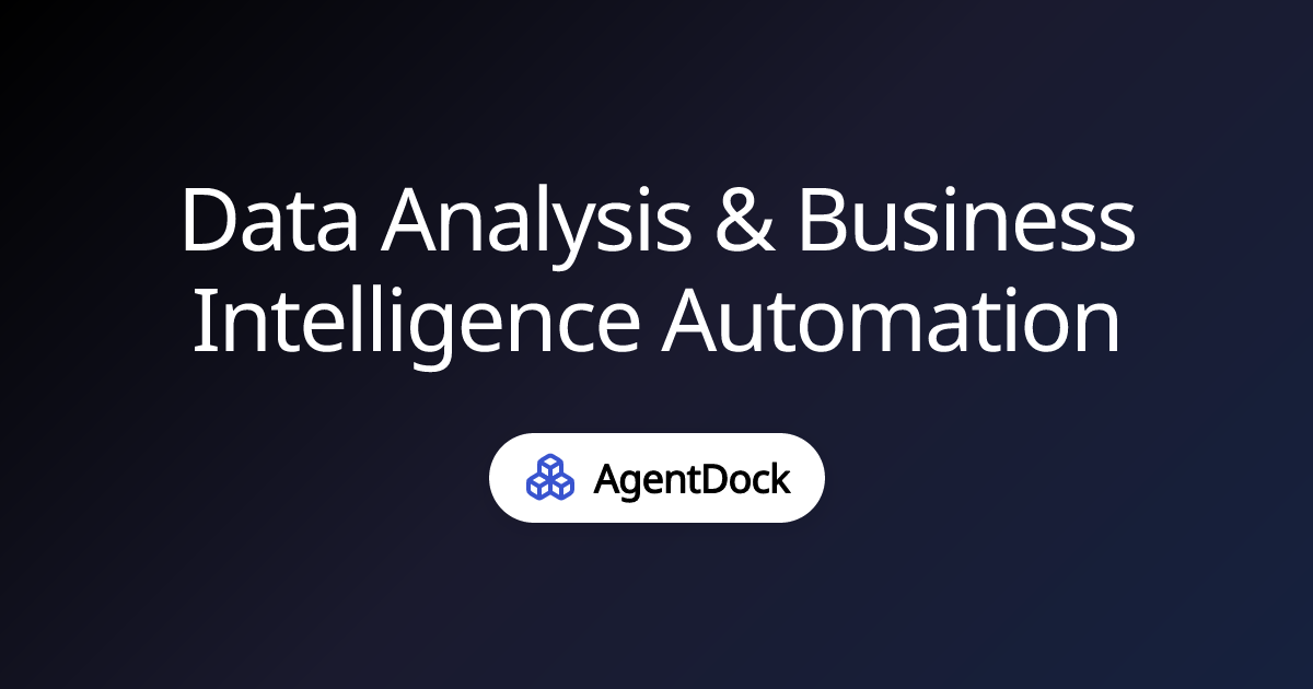 Data Analysis Automation | AI Business Intelligence