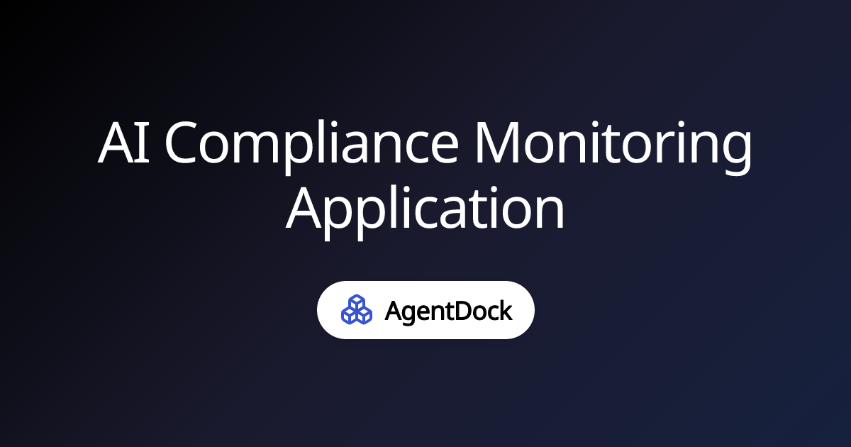 AI Compliance Monitoring App | Regulatory Automation
